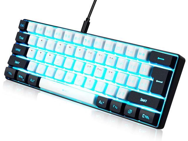 Click here for abucow Gaming Keyboard Minimalist Portable Wired U... prices