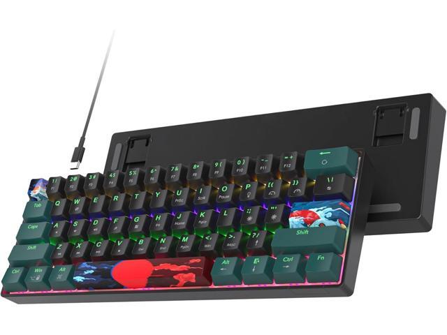 Click here for 60 Percent Gaming Keyboard 61 Keys Mechanical Keyb... prices