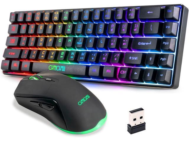 Click here for CHONCHOW 60 Wireless Gaming Keyboard and Mouse Com... prices