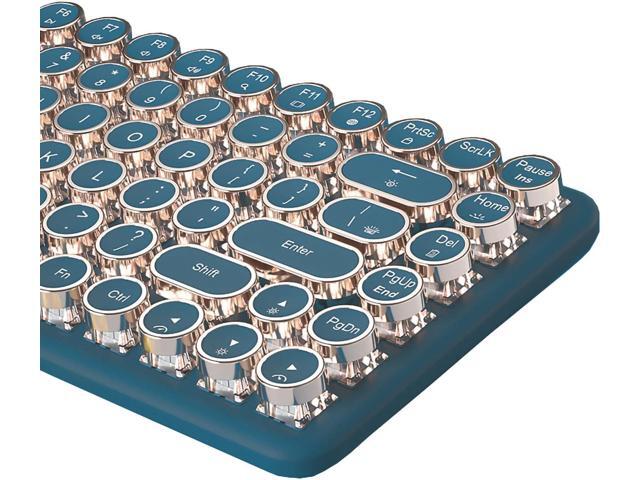 Click here for Typewriter Keyboard Wireless 2.4GHz/Bluetooth/USB-... prices