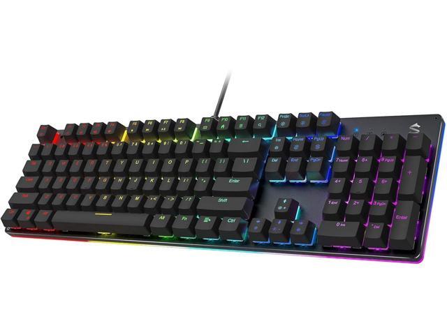 Click here for Black Shark RGB Mechanical Gaming Keyboard LED Bac... prices