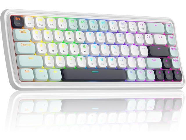 Click here for MageGee 60 Slim Wireless Creamy Mechanical Keyboar... prices