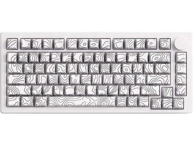 Click here for M1 V5 Aluminum Mechanical Keyboard 75 Topographic... prices