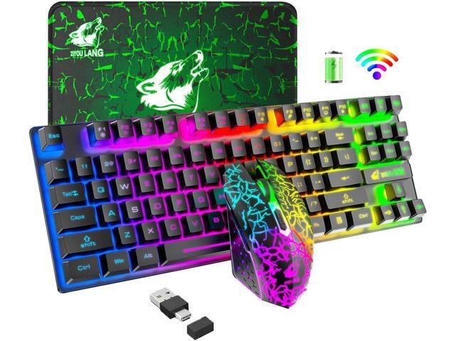Click here for Wireless Gaming Keyboard and Mouse Combo Rainbow B... prices