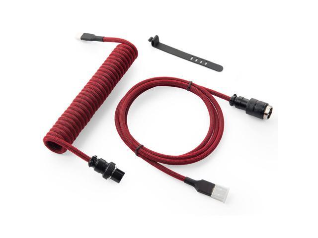 Click here for GUNMJO Pro Custom Coiled USB C Cable for Gaming Ke... prices