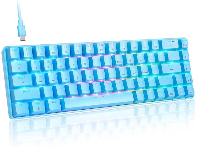 Click here for LexonElec 60 Wired Gaming Keyboard  RGB Backlit Ul... prices