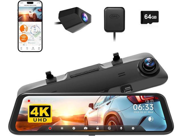 Click here for WOLFBOX 12 4K Rear View Mirror Camera with 5.8GHz... prices