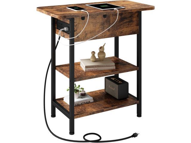 Click here for LIDYUK End Table with Charging Station  Flip Top S... prices