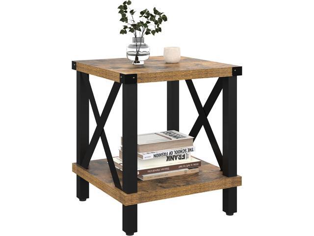 Click here for Large End Table Farmhouse Side Table Industrial St... prices