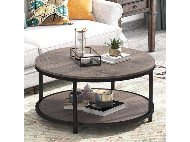 Click here for WiberWi Round Coffee Table 35.8 Circle Coffee Tabl... prices