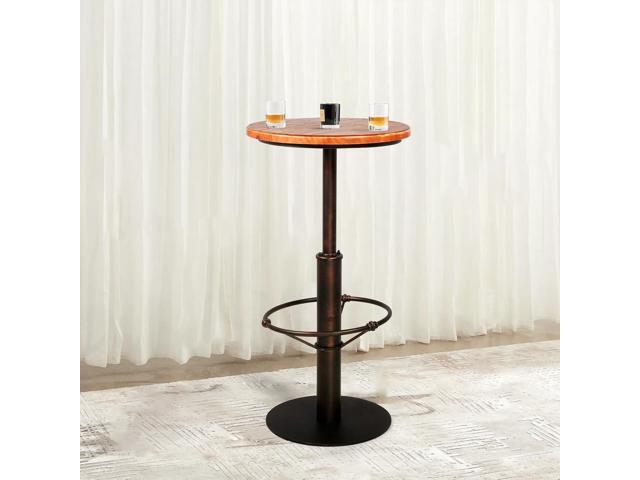 Click here for Industrial High Pub Table 42 Vintage Bar Dinner Ta... prices