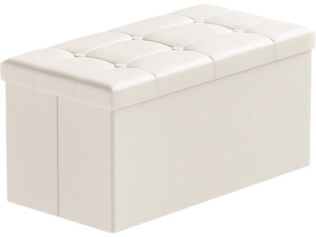 Click here for BRIAN & DANY 30 Inches Storage Ottoman Bench  Faux... prices