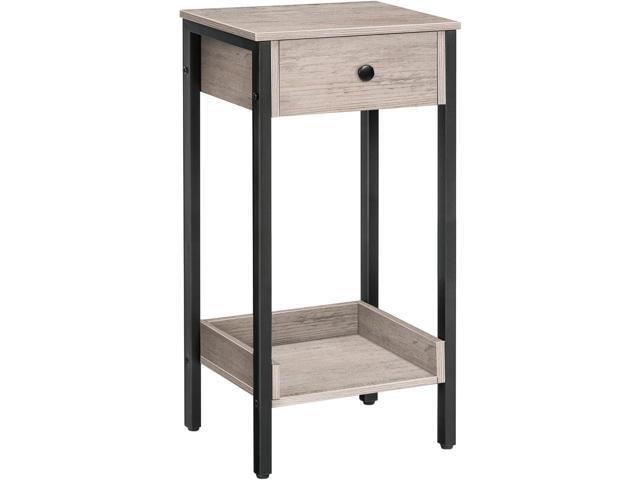 Click here for HOOBRO Tall End Table  Nightstand  Industrial Side... prices