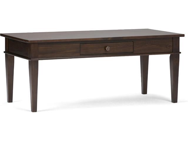 Click here for SIMPLIHOME Carlton Coffee Table - 44 inch Wide Sol... prices