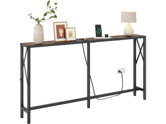 Click here for Console Table with Oulets and USB Ports  55.1 Sofa... prices