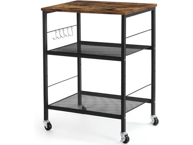 Click here for LIANTRAL Rolling Cart  3-Tier Utility Microwave Ba... prices