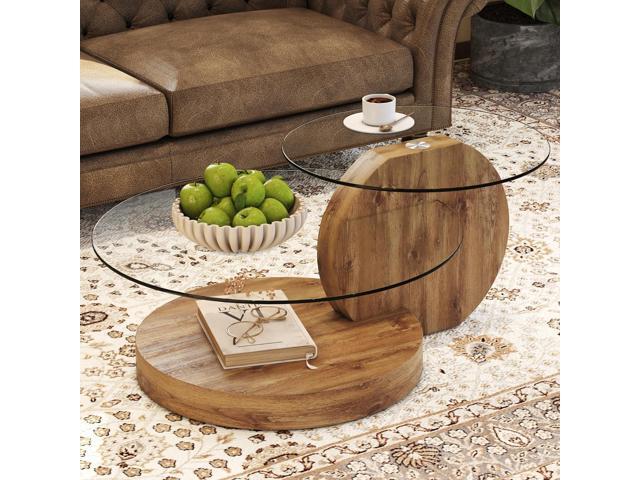 Click here for Glass Coffee Table  Modern Round Glass Coffee Tabl... prices