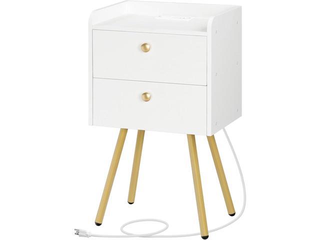 Click here for HOOBRO Nightstand with Charging Station  Modern En... prices