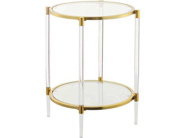 Click here for Convenience Concepts Royal Crest 2 Tier Acrylic Gl... prices