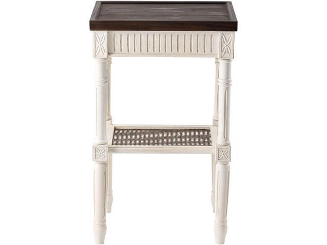 Click here for Rustic Farmhouse Cottagecore Accent End Table  Dis... prices