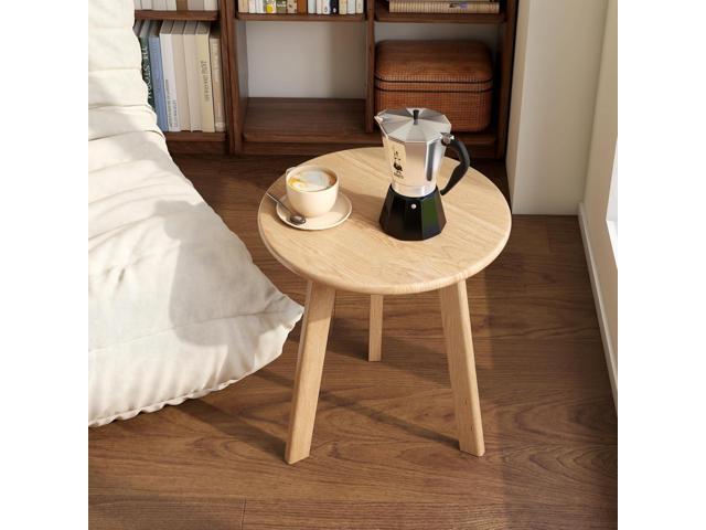 Click here for 100 Solid Oak Round Side Table  Small Bedside Tabl... prices