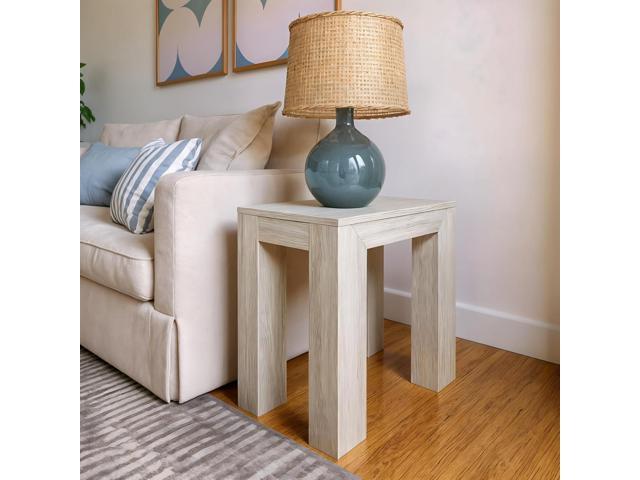 Click here for Plank+Beam Modern Rectangular Side Table  Slim Sid... prices