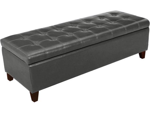 Click here for Adeco 51 inch Rectangle Lift Top Storage Ottoman B... prices
