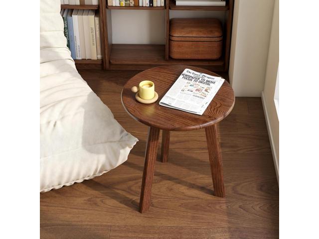 Click here for 100 Solid Oak Round Side Table  Small Bedside Tabl... prices