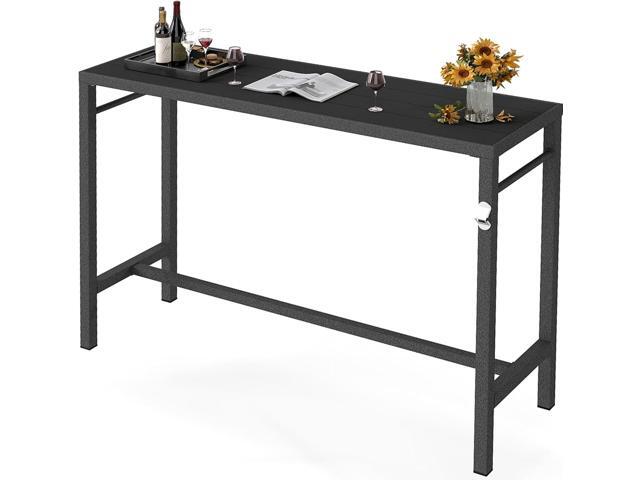 Click here for 53*39*17 Outdoor Bar Table Extra Wide Tall Bar Hei... prices