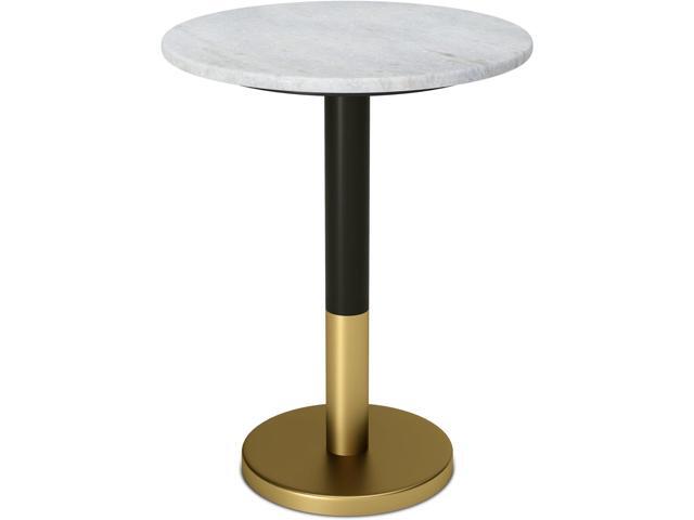 Click here for SIMPLIHOME Evans 16-inch Wide End Table in White G... prices