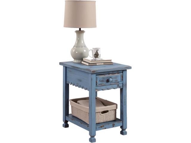 Click here for Rustic Cottage Chairside End Table 15D x 23W x 24H... prices