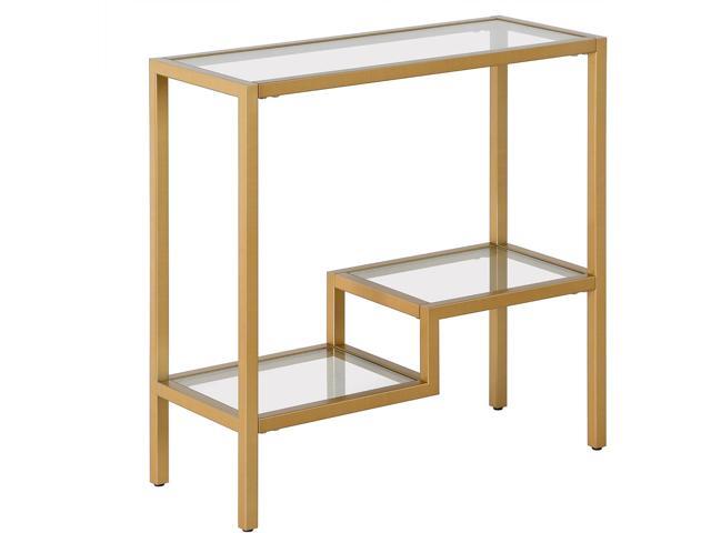 Click here for Henn & Hart 24 Wide Rectangular Side Table in Bras... prices