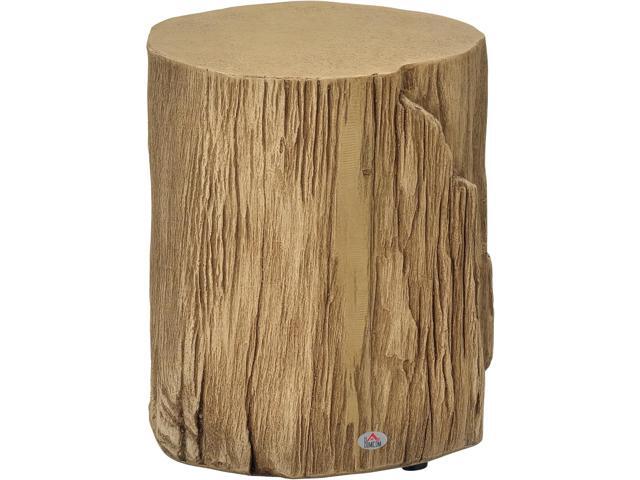 Click here for HOMCOM Tree Stump Stool  Decorative Side Table wit... prices