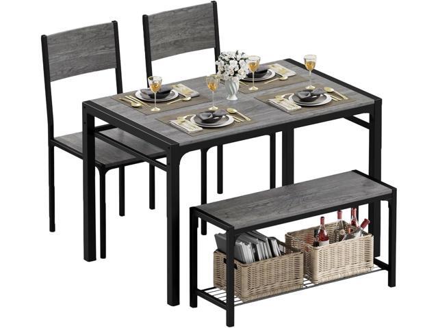 Click here for JUMMICO 43.3 Dining Table Set for 4  Kitchen Table... prices
