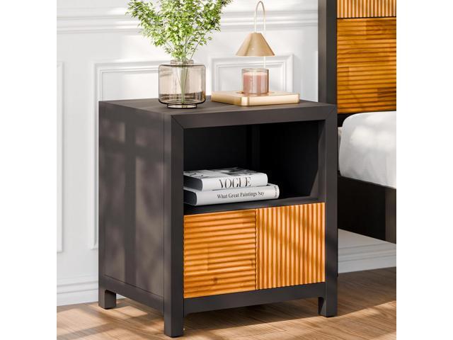 Click here for Bme Madia Wood Nightstand  Fully Assembled Mid-Cen... prices