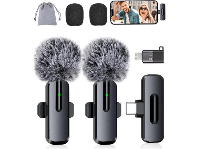Click here for Wireless Mini Microphone for iPhone - 2 Pack Laval... prices