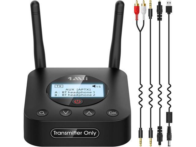 Click here for 1Mii B06TX+ Long Range Bluetooth 5.2 Transmitter f... prices