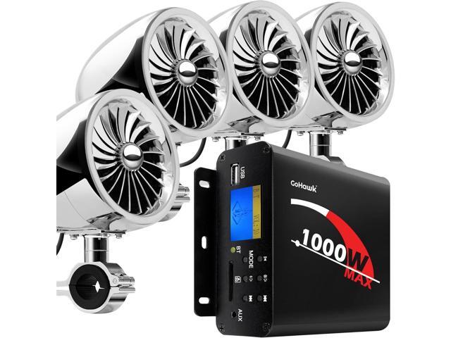Click here for GoHawk Motorcycle Speakers Bluetooth 4 Inch Waterp... prices
