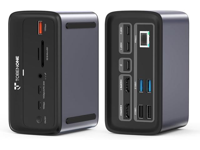 Click here for TobenONE MacBook Docking Station Dual 4K@60Hz  16-... prices