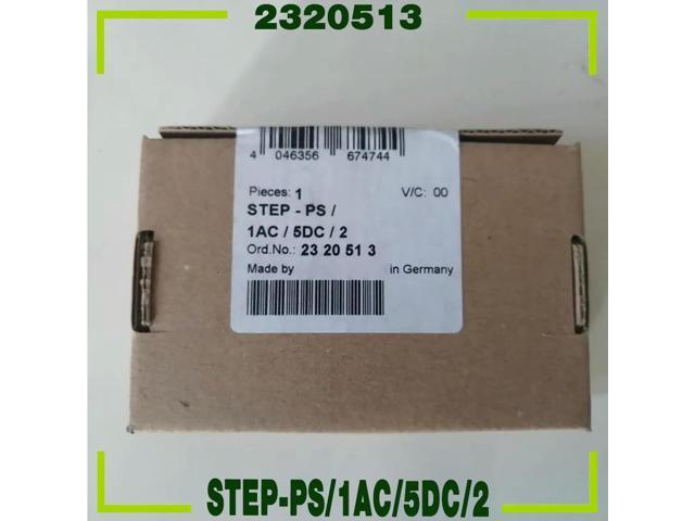 Click here for For Phoenix Power Supply STEP-PS/1AC/5DC/2 2320513 prices