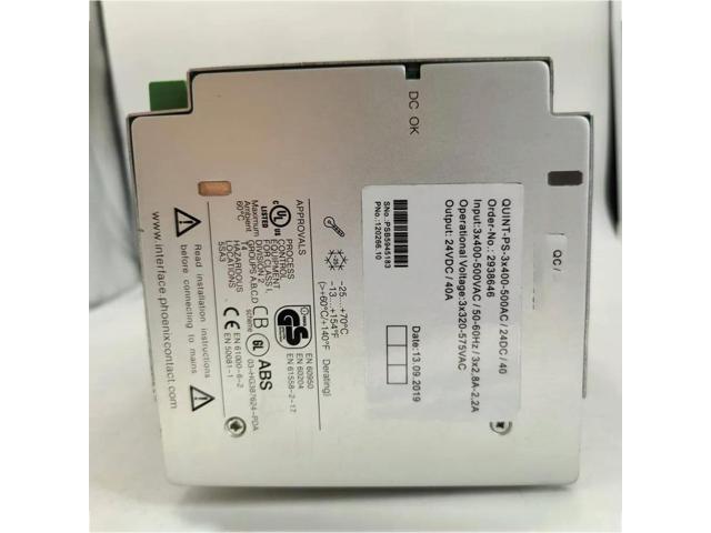 Click here for 2938646 QUINT-PS-3X400-500AC/24DC/40 QUINT POWER 2... prices