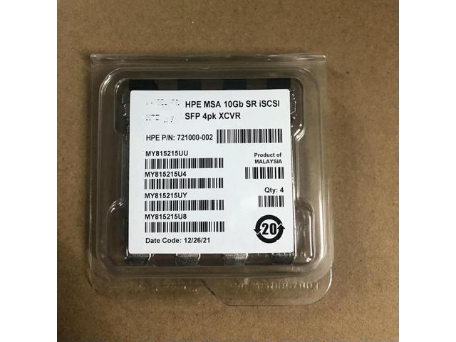 Click here for 4PCS For C8R25B 721000-002 MSA2050 10GB SR iSCSI 1... prices