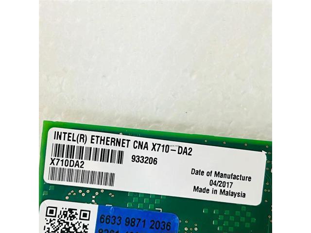 Click here for For X710-DA2 Dual Port 10 Gigabit Fiber Optic NIC... prices