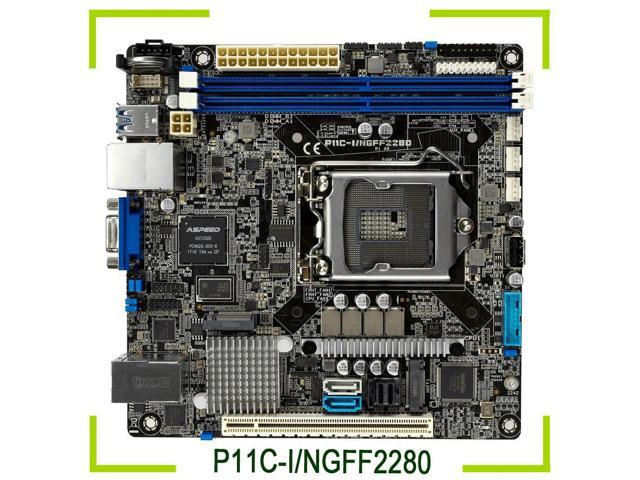 Click here for mini-ITX P11C-I For Servermotherboard C242 M.2 Dua... prices