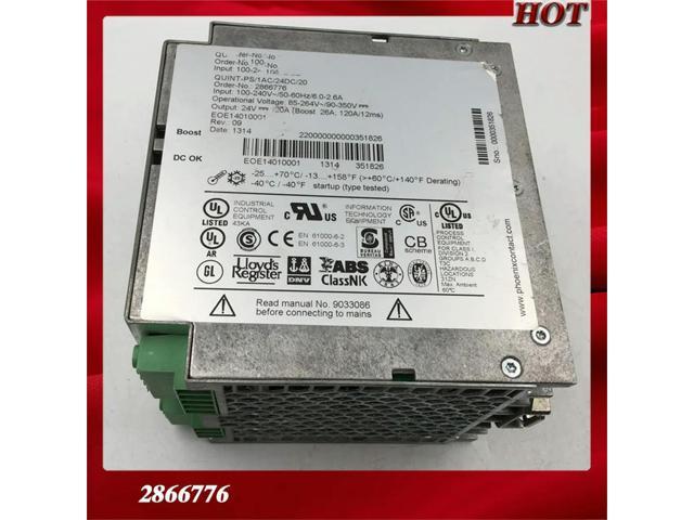 Click here for 2866776 QUINT-PS/ 1AC/24DC/20 Single Phase DC Powe... prices