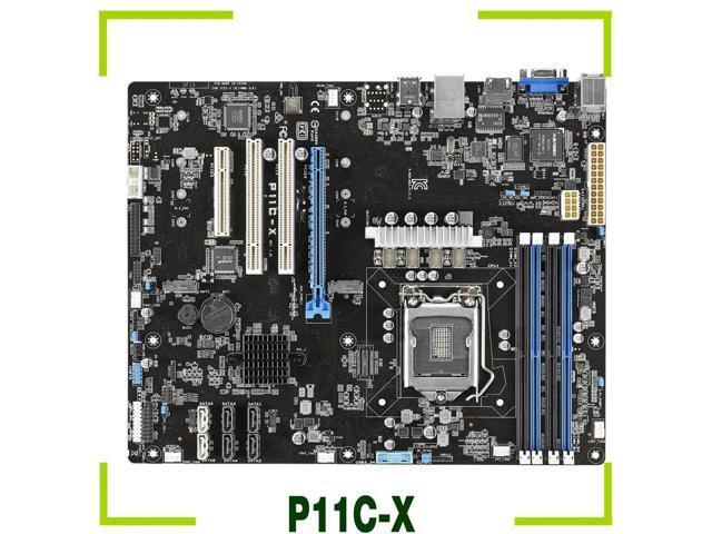 Click here for P11C-X For Server Motherboard C242 LGA 1151 DDR4 3... prices