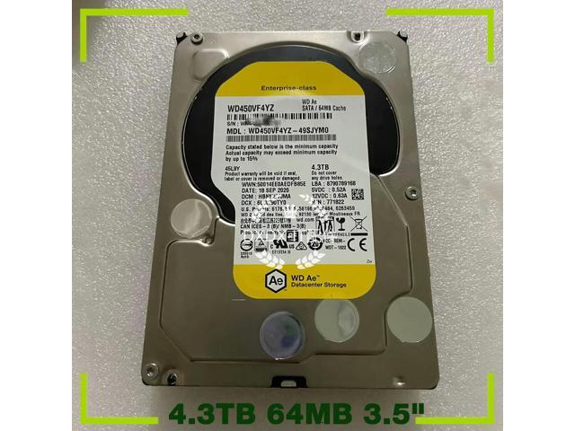 Click here for For 4.3TB 64MB 3.5 SATA 7200 RPM HDD WD450VF4YZ prices