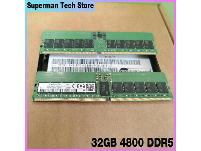 Click here for 1Pcs For 32G 1RX4 PC5-4800 ECC REG RDIMM Server Me... prices
