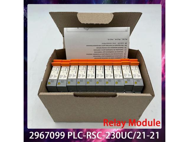 Click here for 10 PCS 2967099 PLC-RSC-230UC/21-21 Relay Module Fo... prices