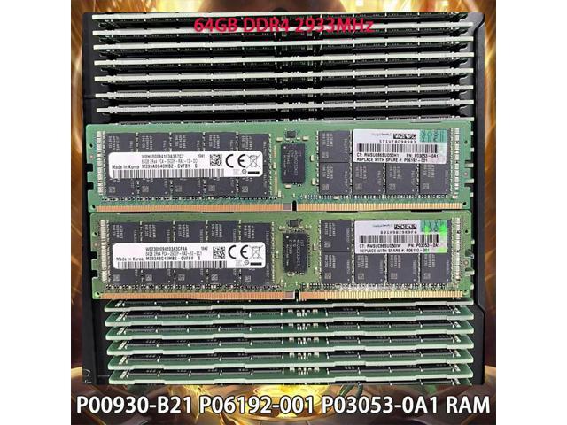 Click here for 1PCS 64GB DDR4 2933MHz RAM For G10 Server Memory P... prices